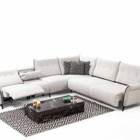 Coltar XL cu recliner, reglaj electric si sound system MOZART ...